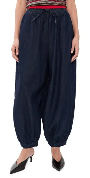 PISTOLA Freya Pull-on Harem Pants - Celeste