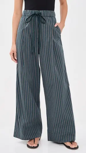 A.L.C. James Pants - Carbon Blue Multi