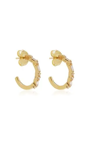 SUZANNE KALAN Classic 18k Yellow Diamond Earrings