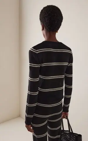 ZULU & ZEPHYR Striped Knit Cardigan