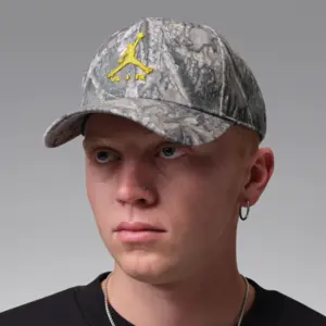 JORDAN Rise Structured Camo Baseball Cap - White