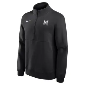 Nike Morehouse College Half-zip Fleece Top - Black