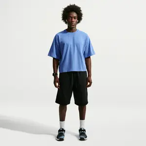 Nike N.a.c. Dri-fit Short-sleeve Training Top - Blue