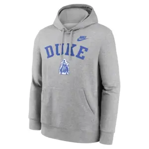 Nike Duke Legacy Arch Club College Pullover Hoodie - Grey