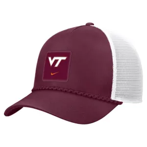Nike Virginia Tech Sideline Rope Trucker Hat - Red