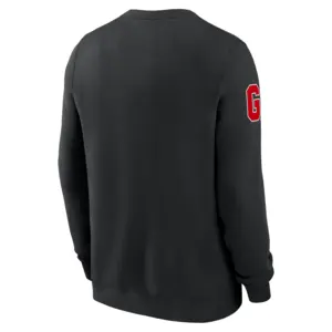 Nike Georgia Sideline Club College Pullover Crew