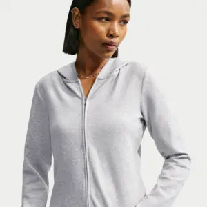Nike Chill Knit Full-zip Top - Grey