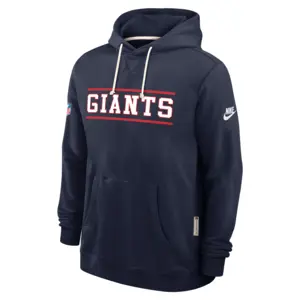 Nike New York Giants Alt Standard Issue Dri-fit Nfl Pullover Hoodie - Blue