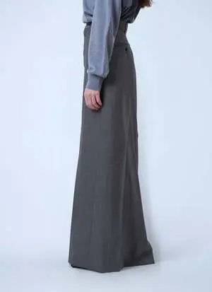 Phoebe Philo Double Slit Tailored Skirt