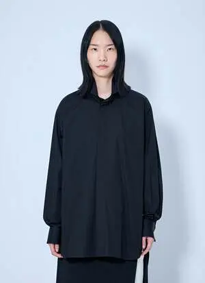 Phoebe Philo Custom Tux Shirt - Black