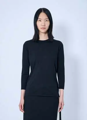 Phoebe Philo Cropped Sleeve T-shirt