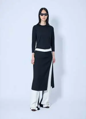 Phoebe Philo Cropped Sleeve T-shirt