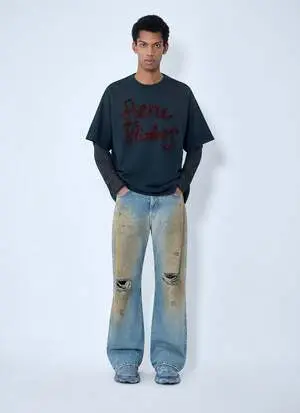 Acne Studios Logo Motif T-shirt