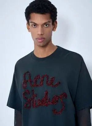 Acne Studios Logo Motif T-shirt