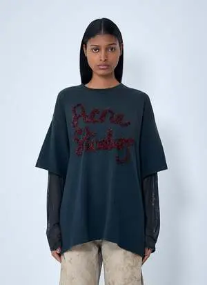 Acne Studios Logo Motif T-shirt