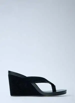 Phoebe Philo Round Wedge Sandals