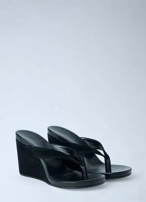 Phoebe Philo Round Wedge Sandals