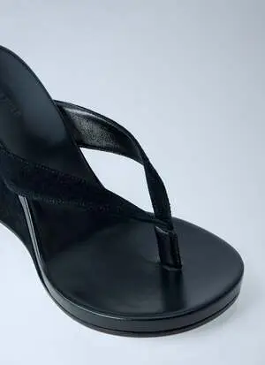 Phoebe Philo Round Wedge Sandals