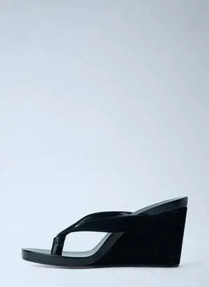 Phoebe Philo Round Wedge Sandals