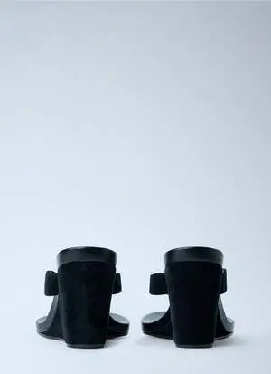 Phoebe Philo Round Wedge Sandals