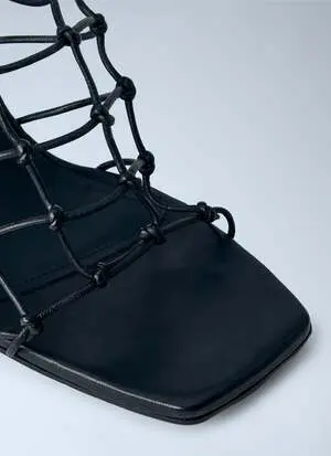 Rick Owens Web Cantilever 8 Sandals