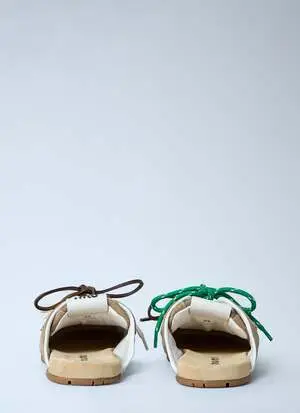 Miu Miu X New Balance 530 Mule Sneakers In Suede - Multicolor