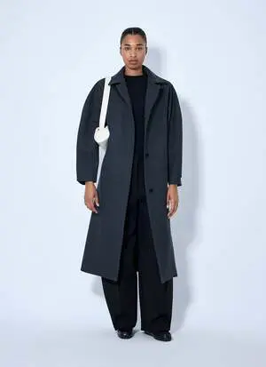 JIL SANDER Single-breasted Wool Coat