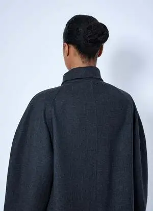 JIL SANDER Single-breasted Wool Coat