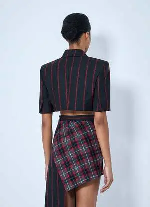 VIVIENNE WESTWOOD Cut Off One Button Blazer
