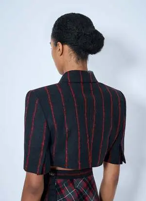 VIVIENNE WESTWOOD Cut Off One Button Blazer