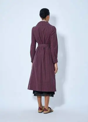 VIVIENNE WESTWOOD Belted Button-down Trench Coat