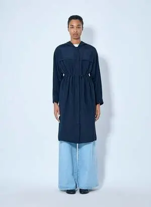 Max Mara Drawstring Hooded Coat