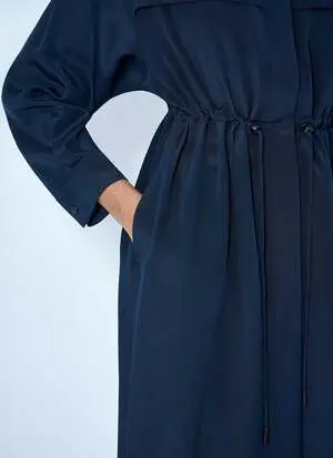 Max Mara Drawstring Hooded Coat