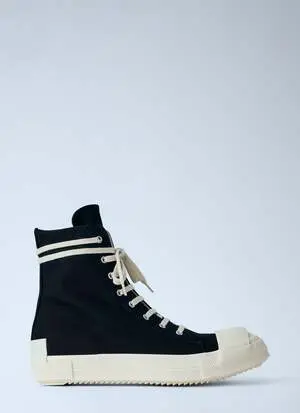 Rick Owens High-top Canvas Sneakers