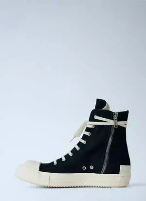 Rick Owens High-top Canvas Sneakers
