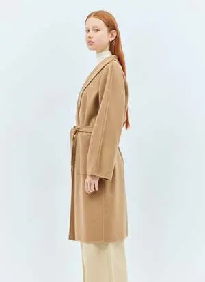 Max Mara Cashmere Cardigan Coat - Cream