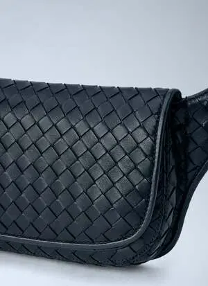 Bottega Veneta Intrecciato Woven Leather Belt Bag