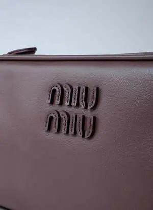 Miu Miu Softy Leather Shoulder Bag