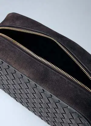 Bottega Veneta Large Nodo Leather Pouch