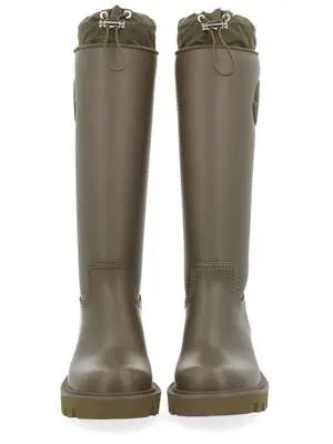 Moncler Kickstream Knee High Boots - Green