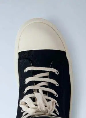 Rick Owens High-top Canvas Sneakers