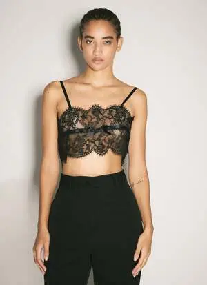 Dolce & Gabbana Lace Lingerie Top