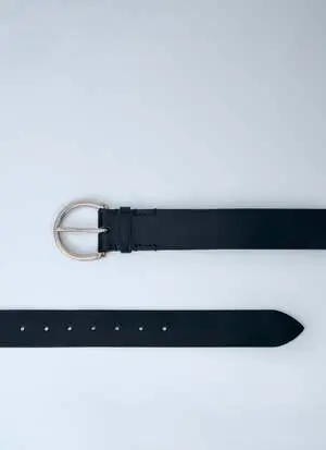 Phoebe Philo Round Buckle Belt