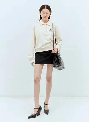 Prada Large Leather Shoulder Bag