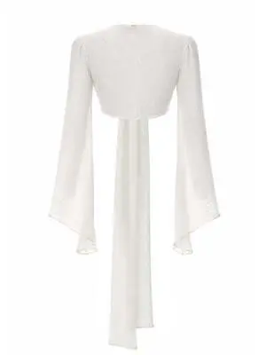 Missoni Top Scaldacuore In Viscosa Lam - White