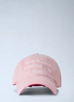 Acne Studios Washed Logo Cap