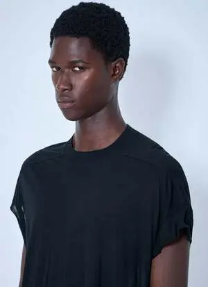 Rick Owens Jumbo Short Sleeve T-shirt - Black