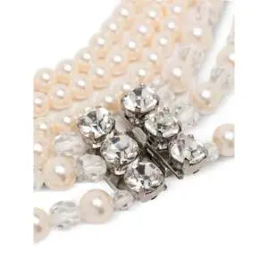 Alessandra Rich Neutrals Necklaces