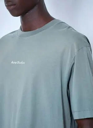 Acne Studios Logo Motif Cotton T-shirt