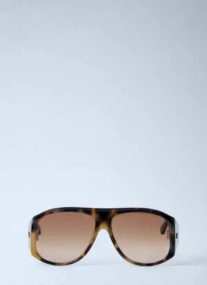 Chloé Aviator Sunglasses With Gradient Lenses - Multicolor